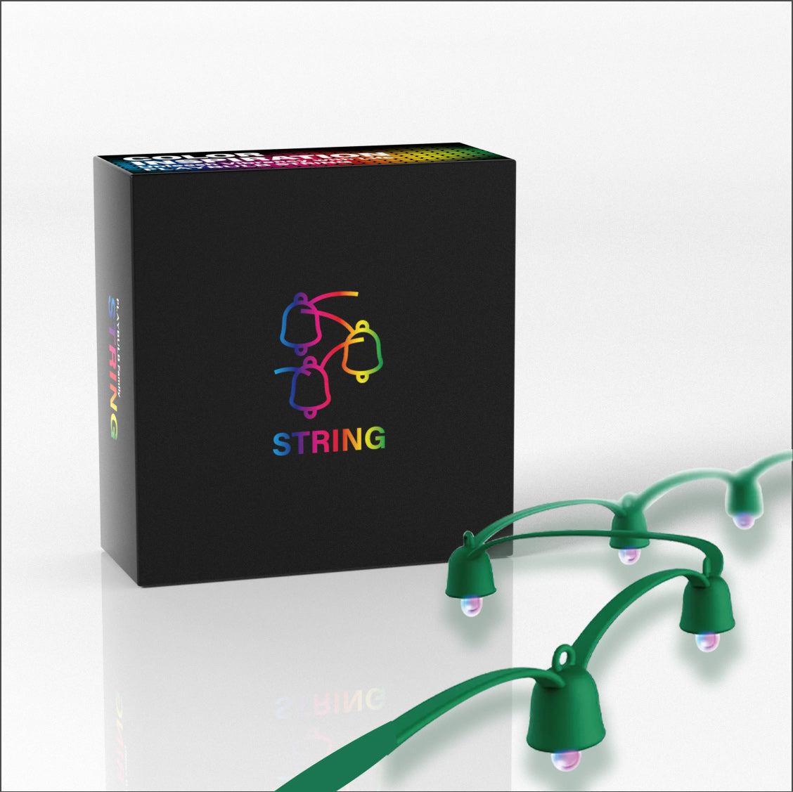 PLAYBULB String 33 Ft Smart App Control Bluetooth Waterproof LED String ...