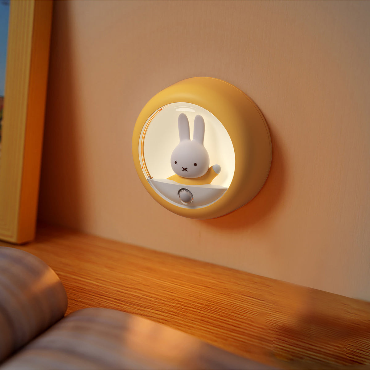 MIFFY Motion Sensor Night Light Cordless Rechargeable 3 Modes & 2 ...