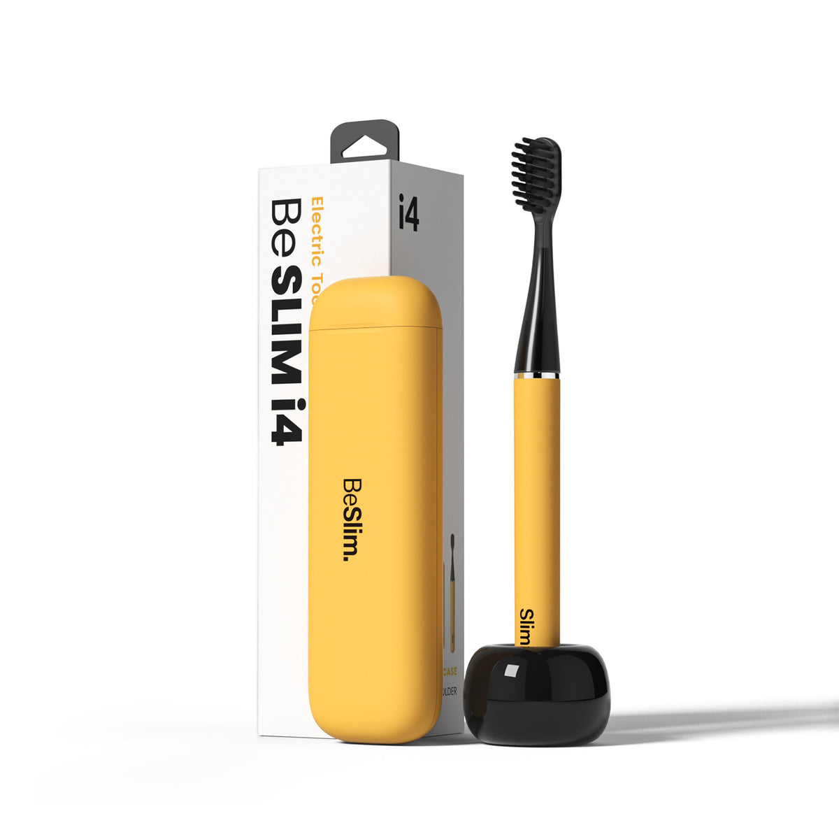 i4 Ultra SLIM Electric Toothbrush w/ Travel Case & Ceramic Holder Dock ...