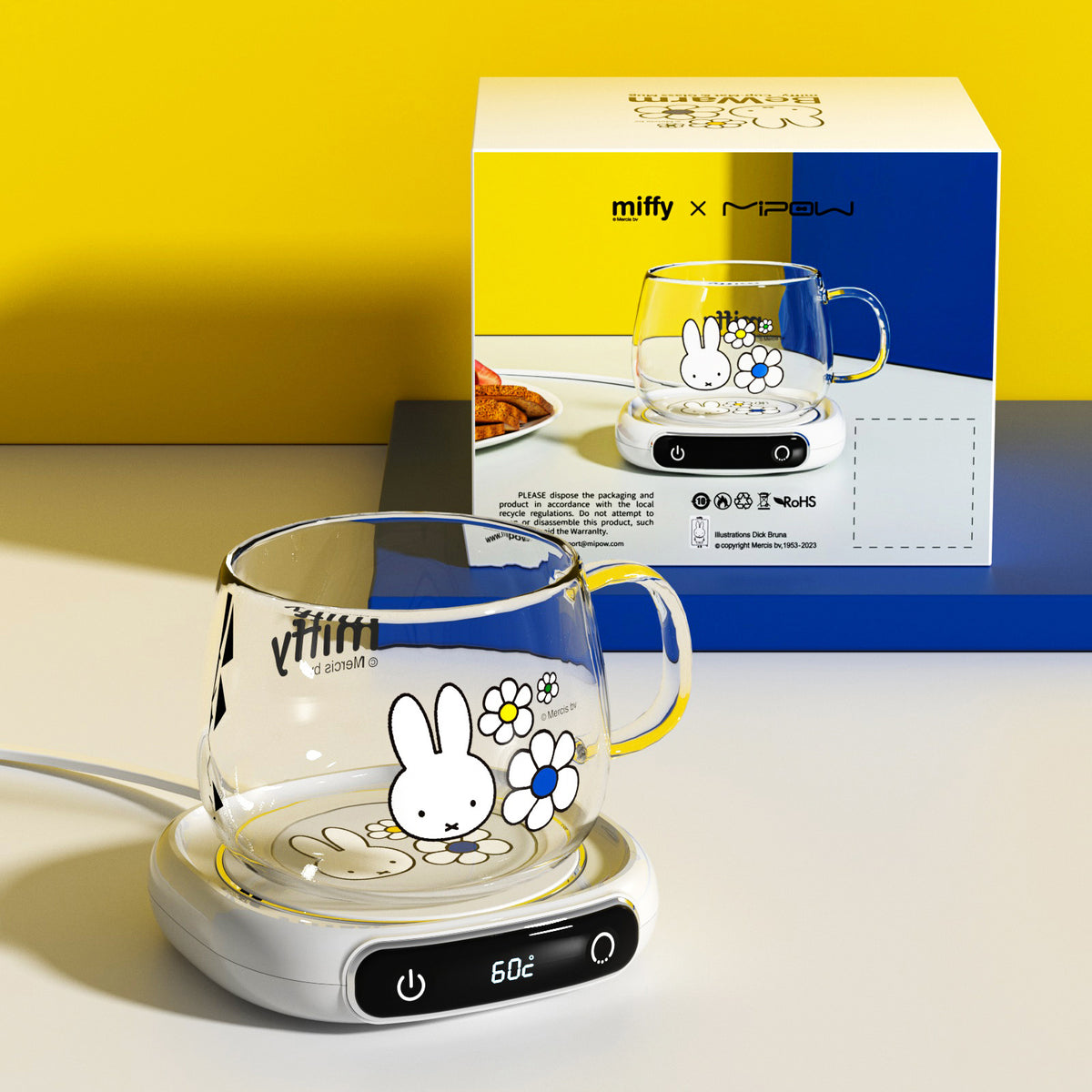Miffy Coffee Mug Warmer Combo Set – MIPOW