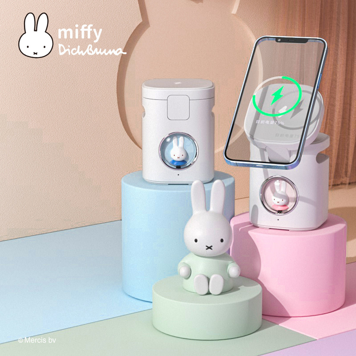 MIFFY X. MIPOW PowerTube MagStation is 3 in 1 Magnetic 15W Wireless ...