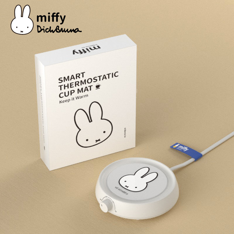 MIPOW x Miffy Electric Coffee Mug Warmer 3 level temperature Splash ...